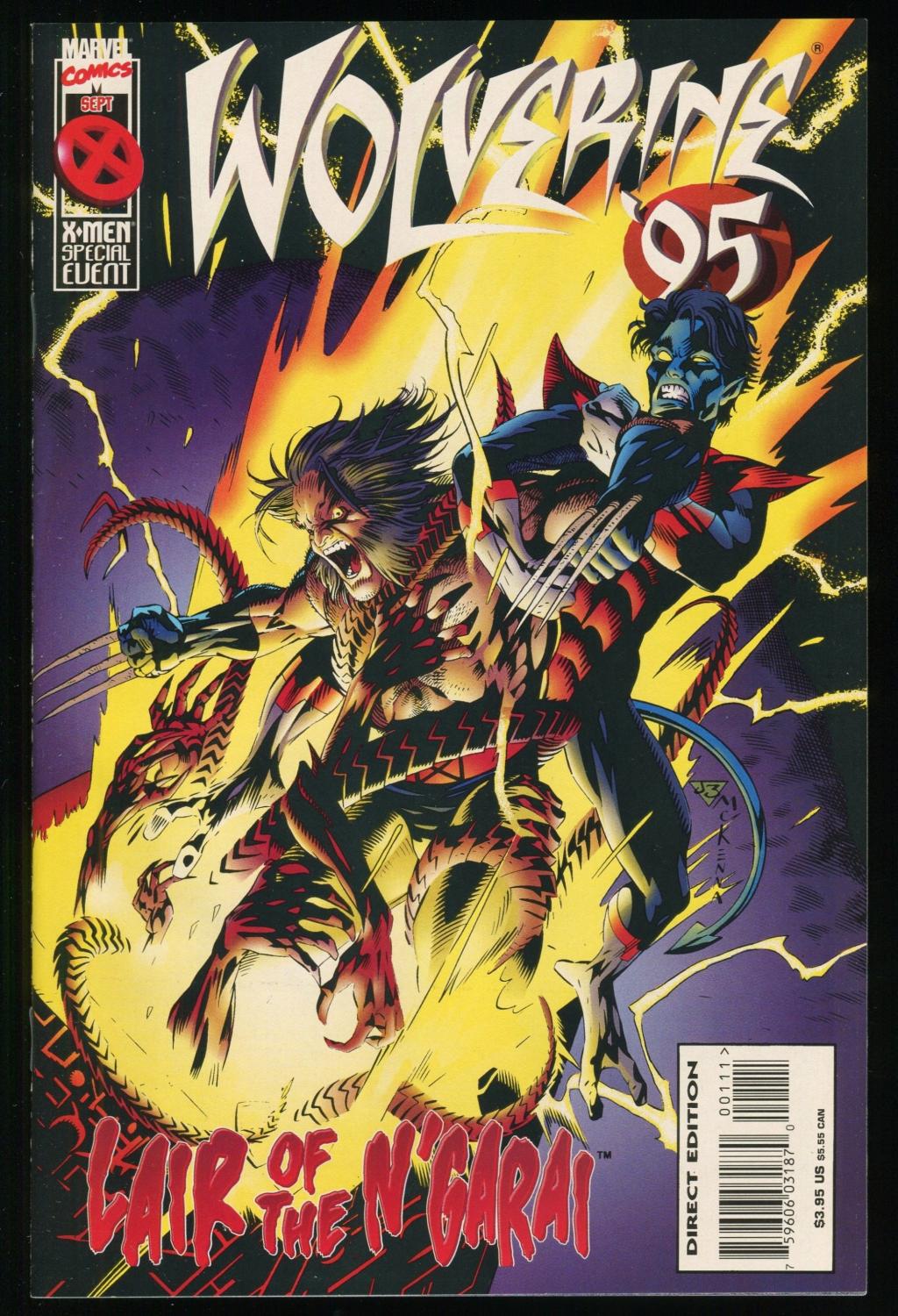 Wolverine 95 Annual Comic by Larry Hama & Chris Golden: (1995) Comic ... Wolverine 95 Annual Comic by Larry Hama & Chris Golden: (1995) Comic ...