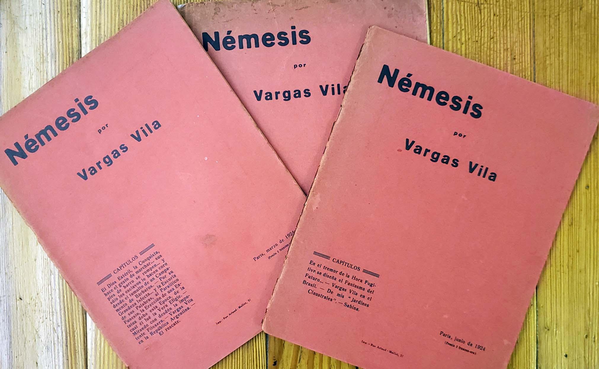 Nemesis by Jose Maria Vargas Vila: (1923) Magazine / Periodical | Chaco ...