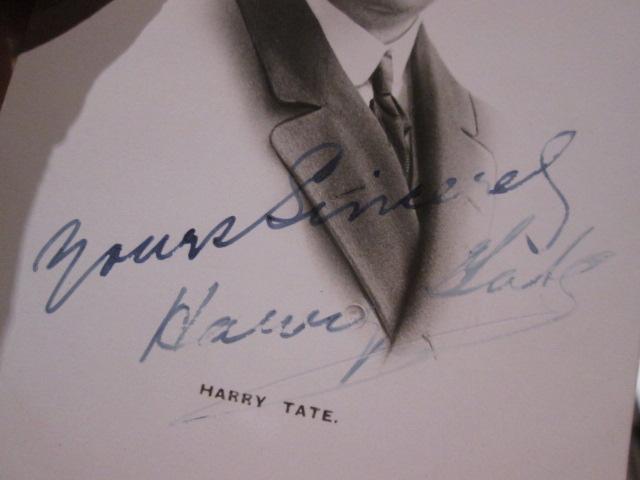Original Autograph Harry Tate (1872-1940) /// Autogramm Autograph ...