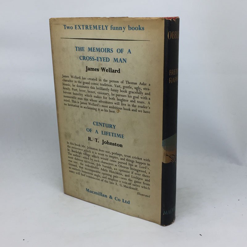 OBBLIGATO von RAPHAEL, Frederic: (1956) | Any Amount of Books