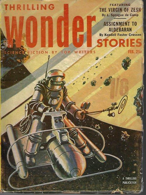 THRILLING WONDER Stories: February, Feb. 1953 ("The Virgin of Zesh") by ...
