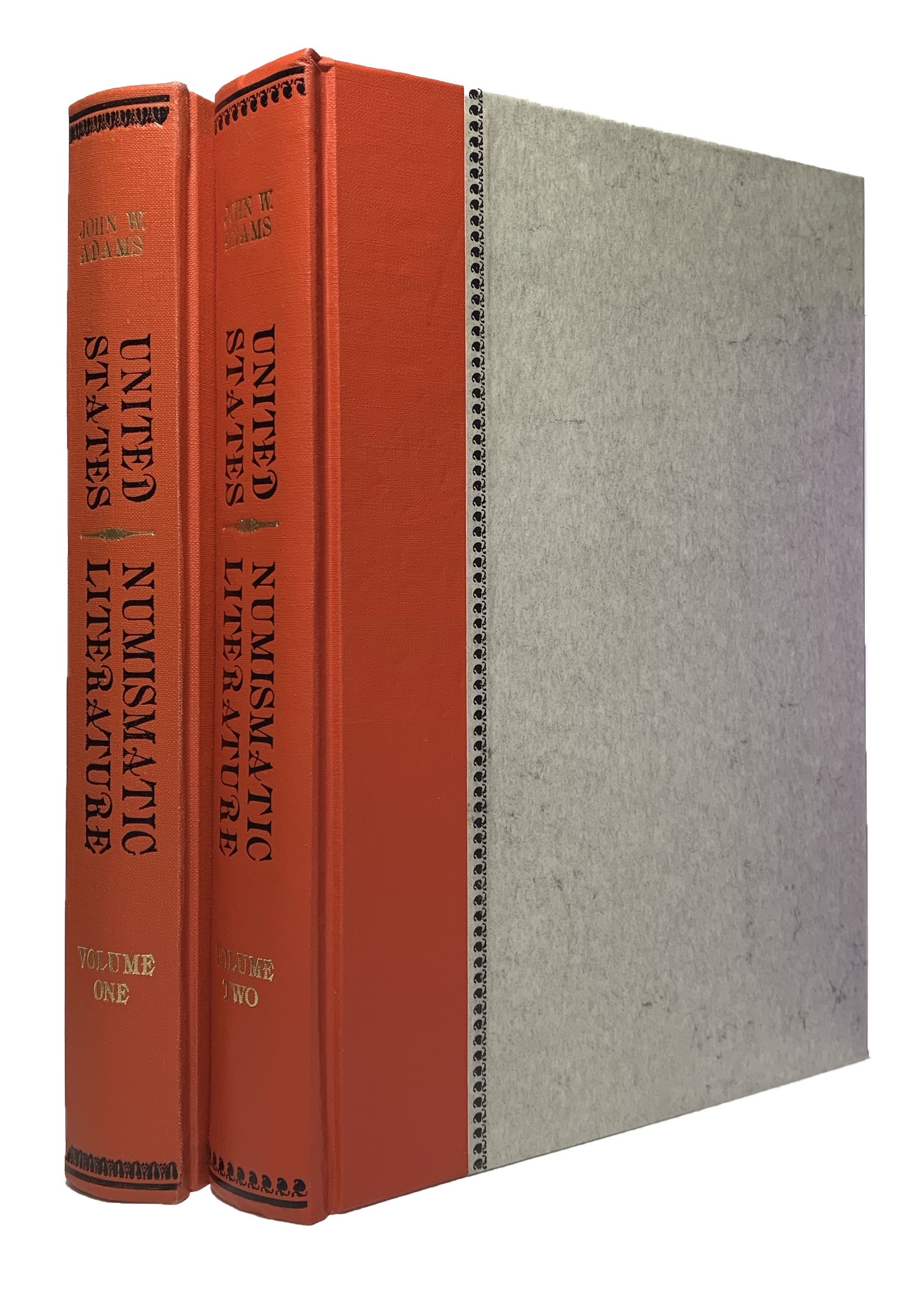 United States Numismatic Literature Volumes I and II by Adams, John W ...