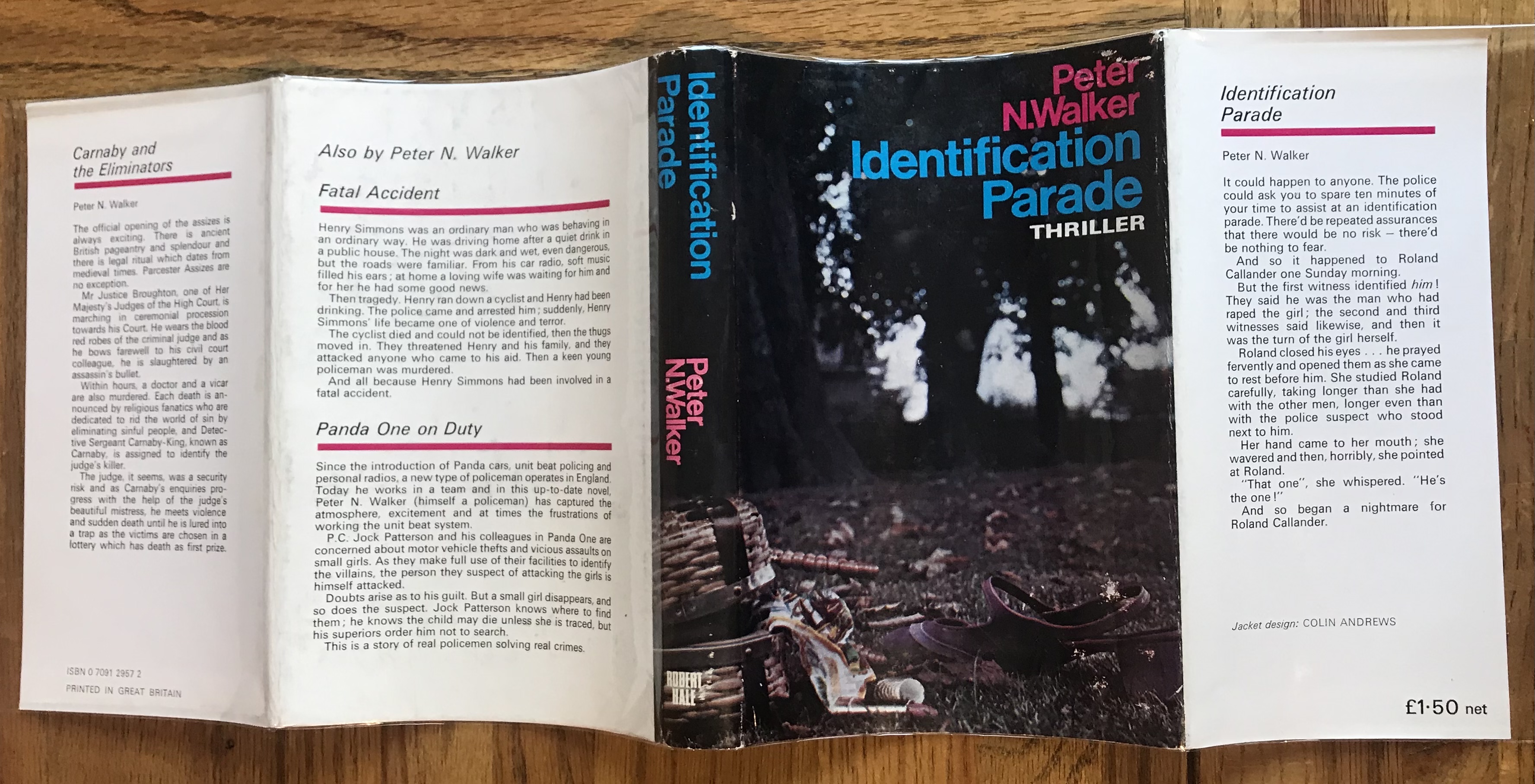 Identification Parade by WALKER PETER N: Hard Cover (1972) First ...
