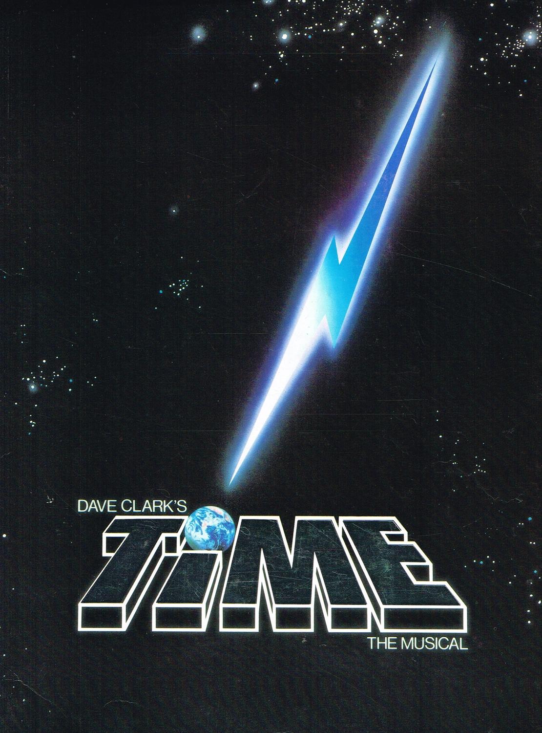Time , The Musical : Souvenir Brochure & Programme : by Dave Clark ...