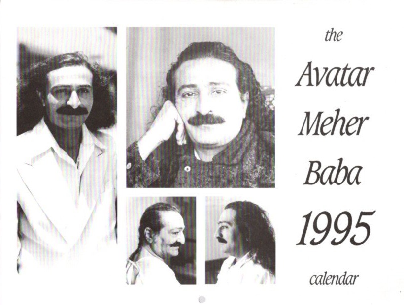 THE AVATAR MEHER BABA 1995 CALENDAR by [Meher Baba]: Very good ...