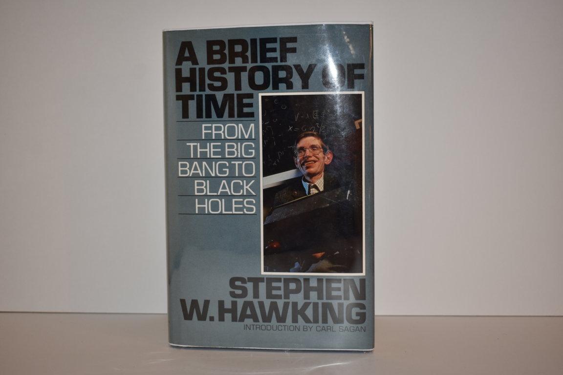 Brief History of Time by Stephen Hawking: Near Fine Hardcover (1988 ...