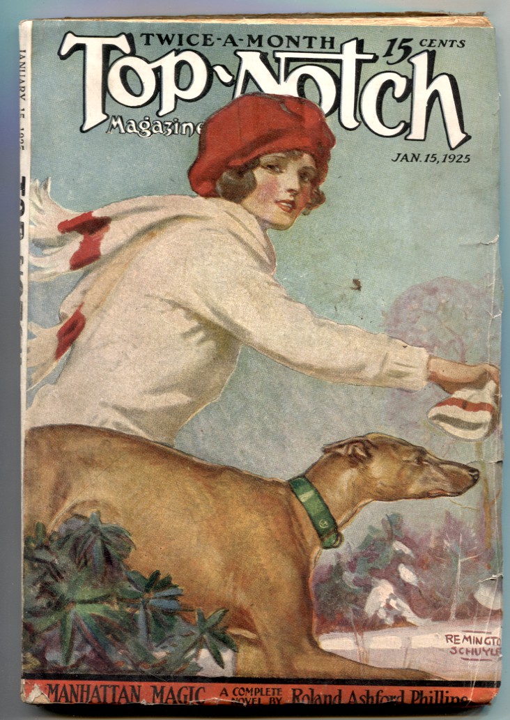 Top-Notch Pulp January 15 1925- Manhattan Magic VG: (1925) Magazine ...