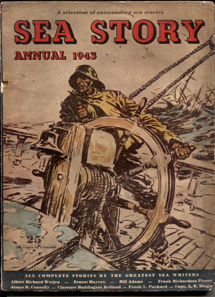 Sea Story Annual 1943- rare pulp- Capt Dingle- Haycox: (1943) Magazine ...