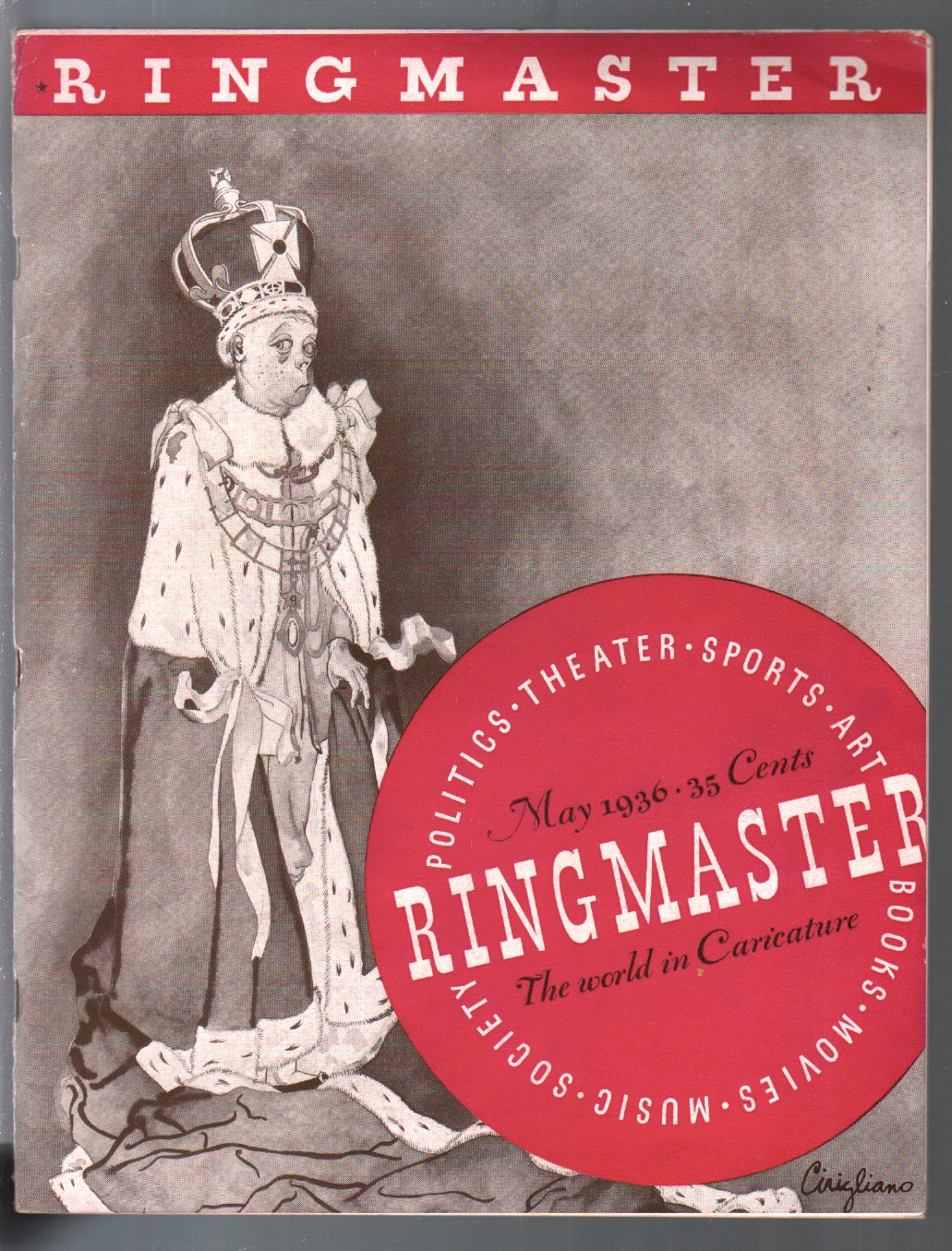 Vintage Ringmaster Poster