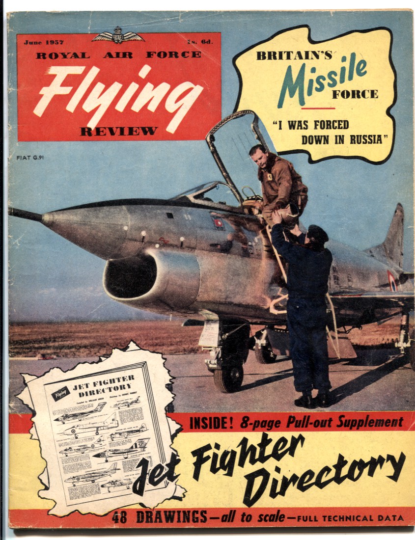Royal Air Force Flying Review June 1957- Jet Fighter directory: (1957 ...