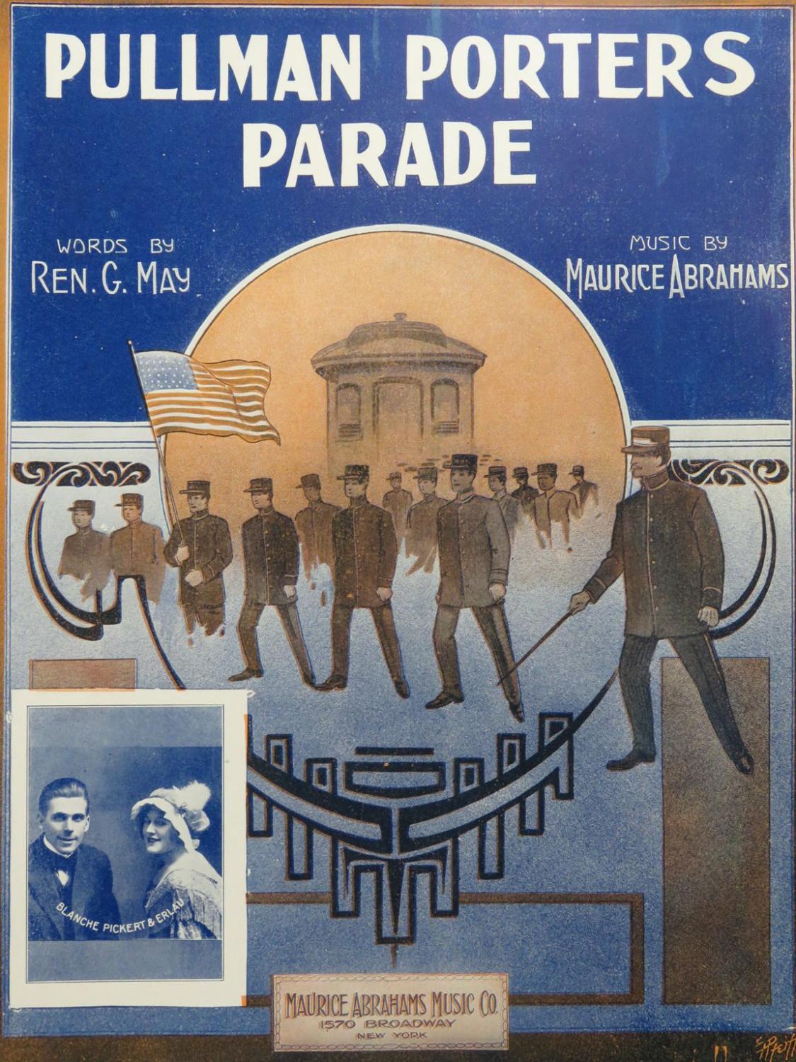 ABRAHAMS Maurice Pullman Porters Parade Chant Piano 1913 by ABRAHAMS ...