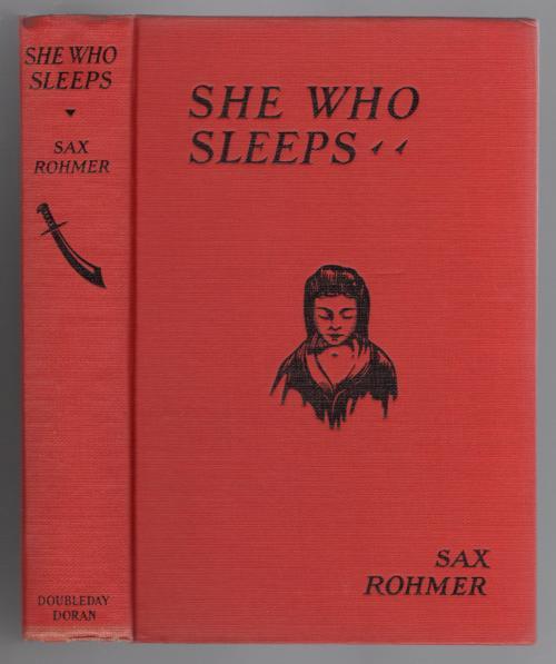 She Who Sleeps by Sax Rohmer (First Edition) by Sax Rohmer: Near Fine ...