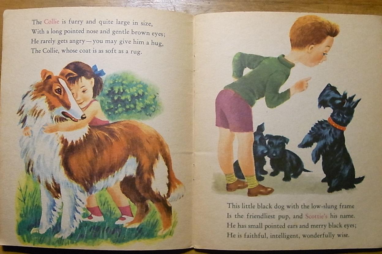 The Little Golden Book of Dogs by Nita Jones: Very Good Soft cover ...