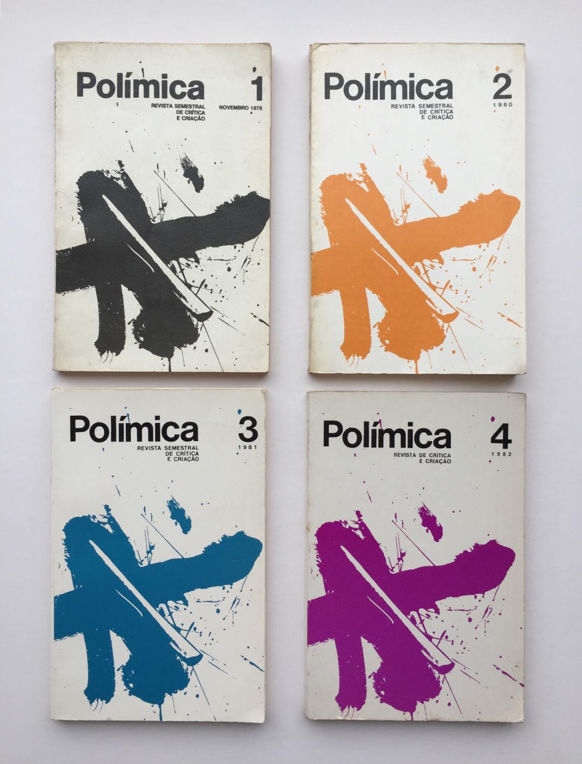 Polimica: Revista Semestral De Critica e Criacao 1-4 by J. Teixeira ...