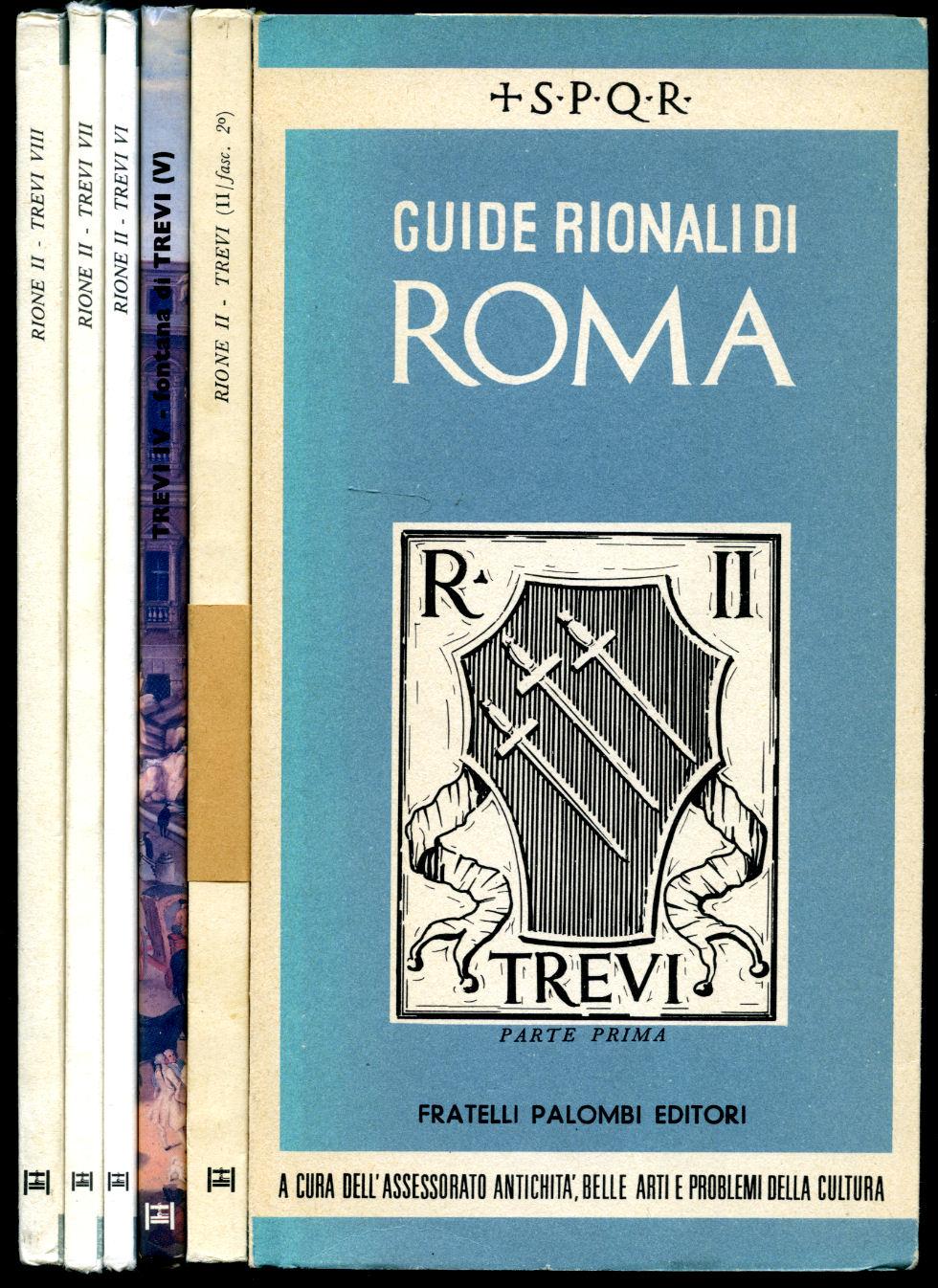 Guide Rionali di Roma: Rione II - Trevi Parte I, II, V, VI, VII, VIII ...