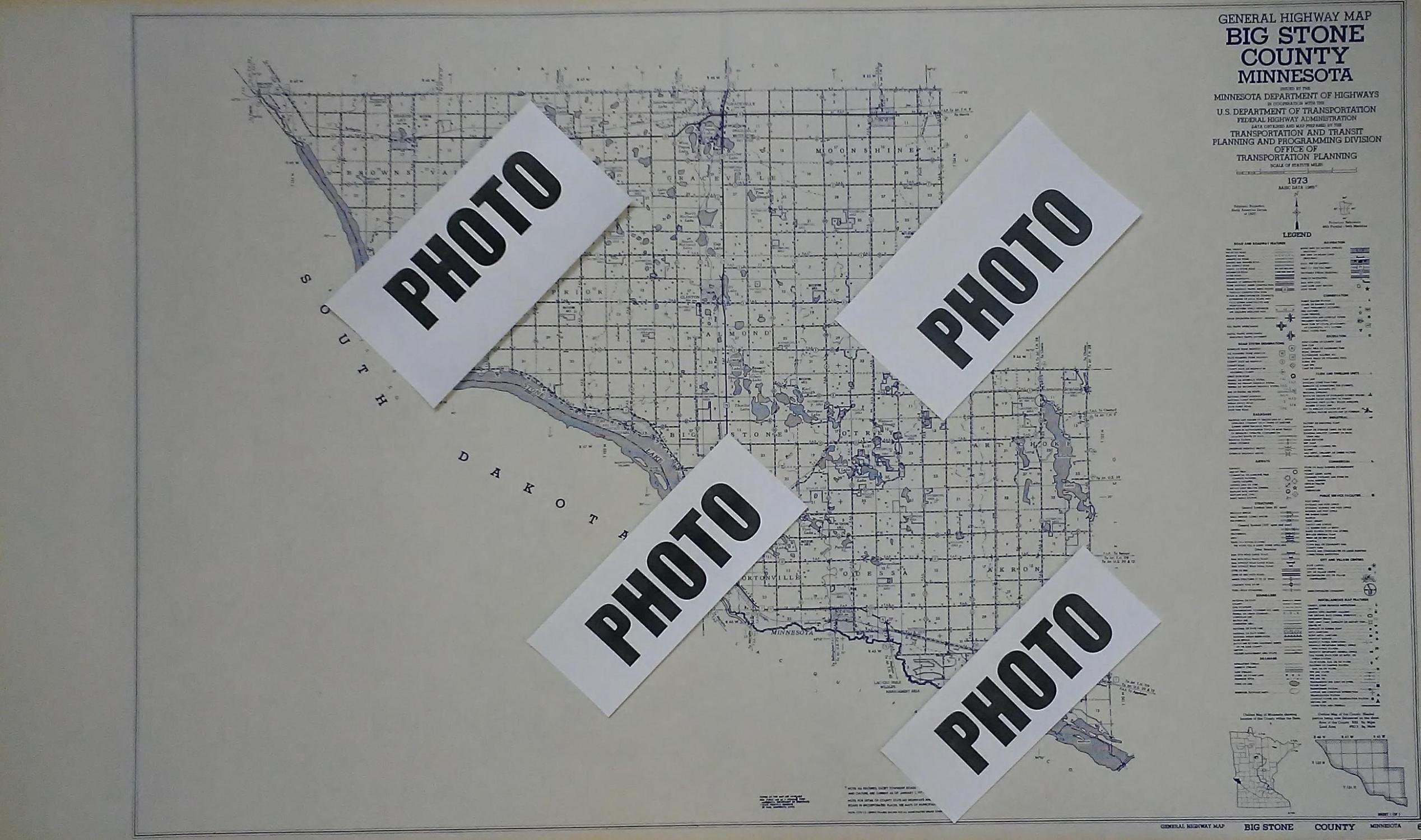 General Highway Map, Big Stone County, Minnesota by Minnesota Dept. of ...