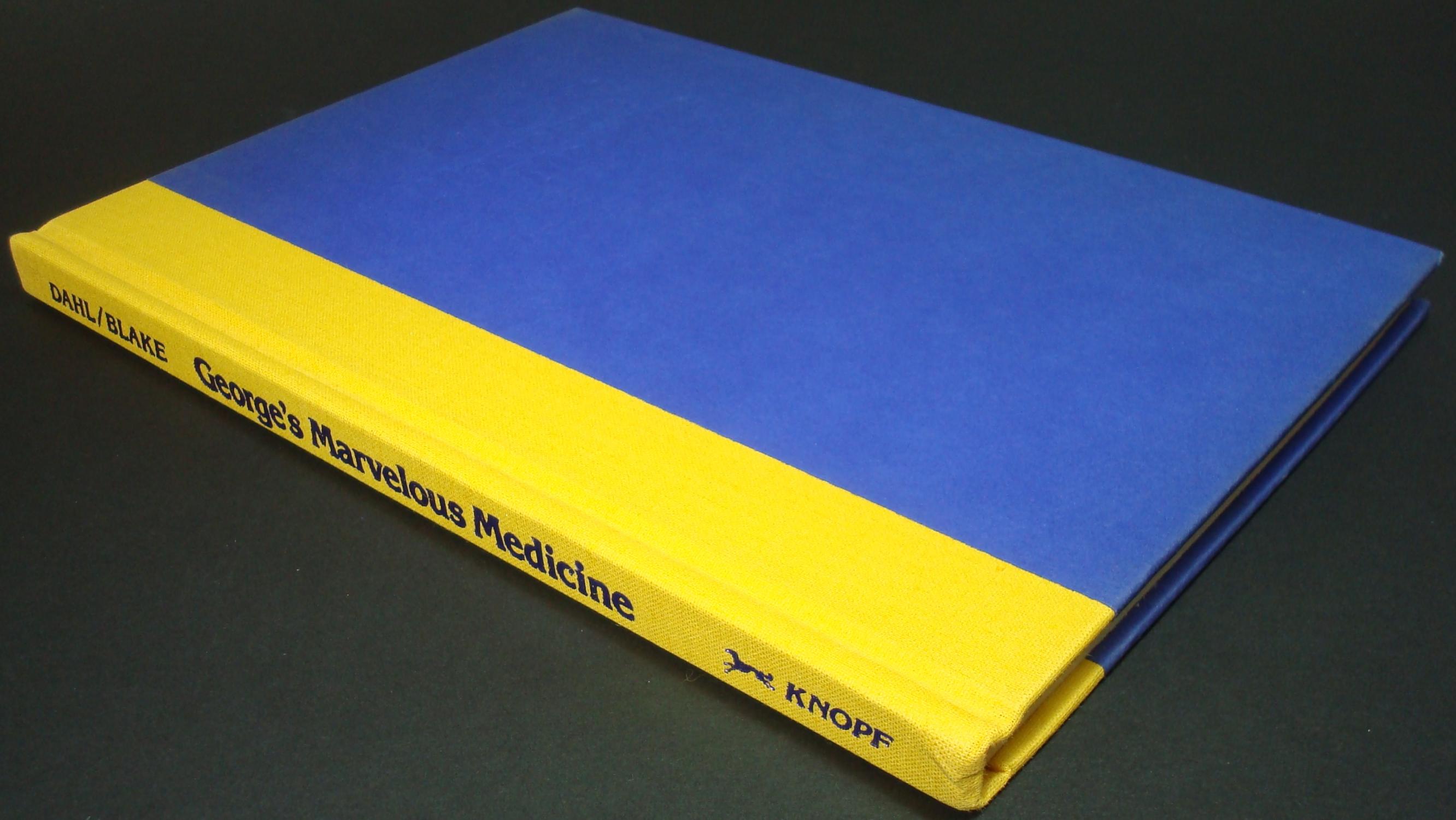 George's Marvelous Medicine von DAHL, Roald: Near Fine (1982 ...