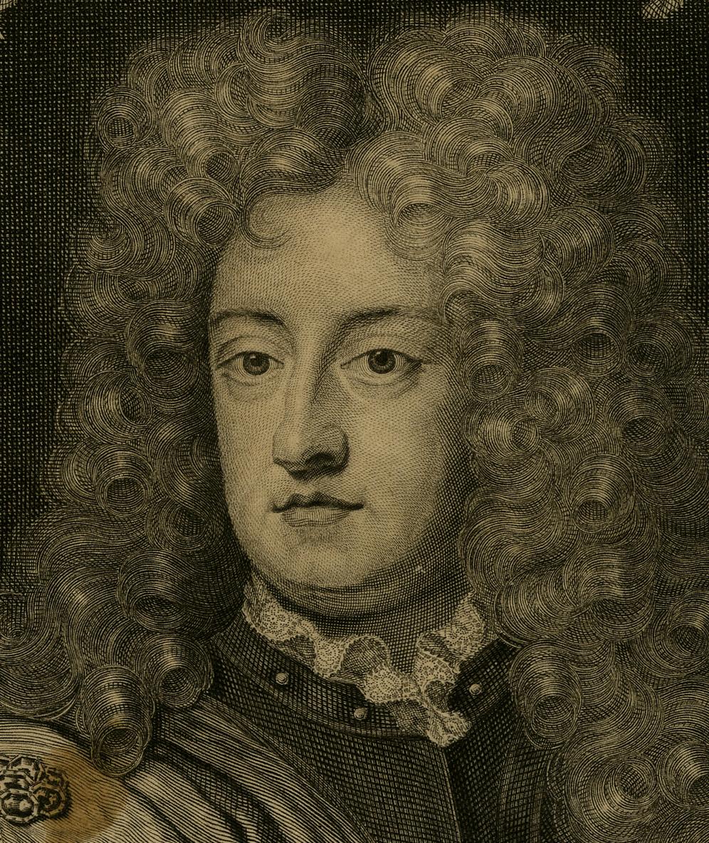 Rare Antique Print-PORTRAIT-GEORGE OF DENMARK-ANNE-ENGLAND-Gunst-ca ...