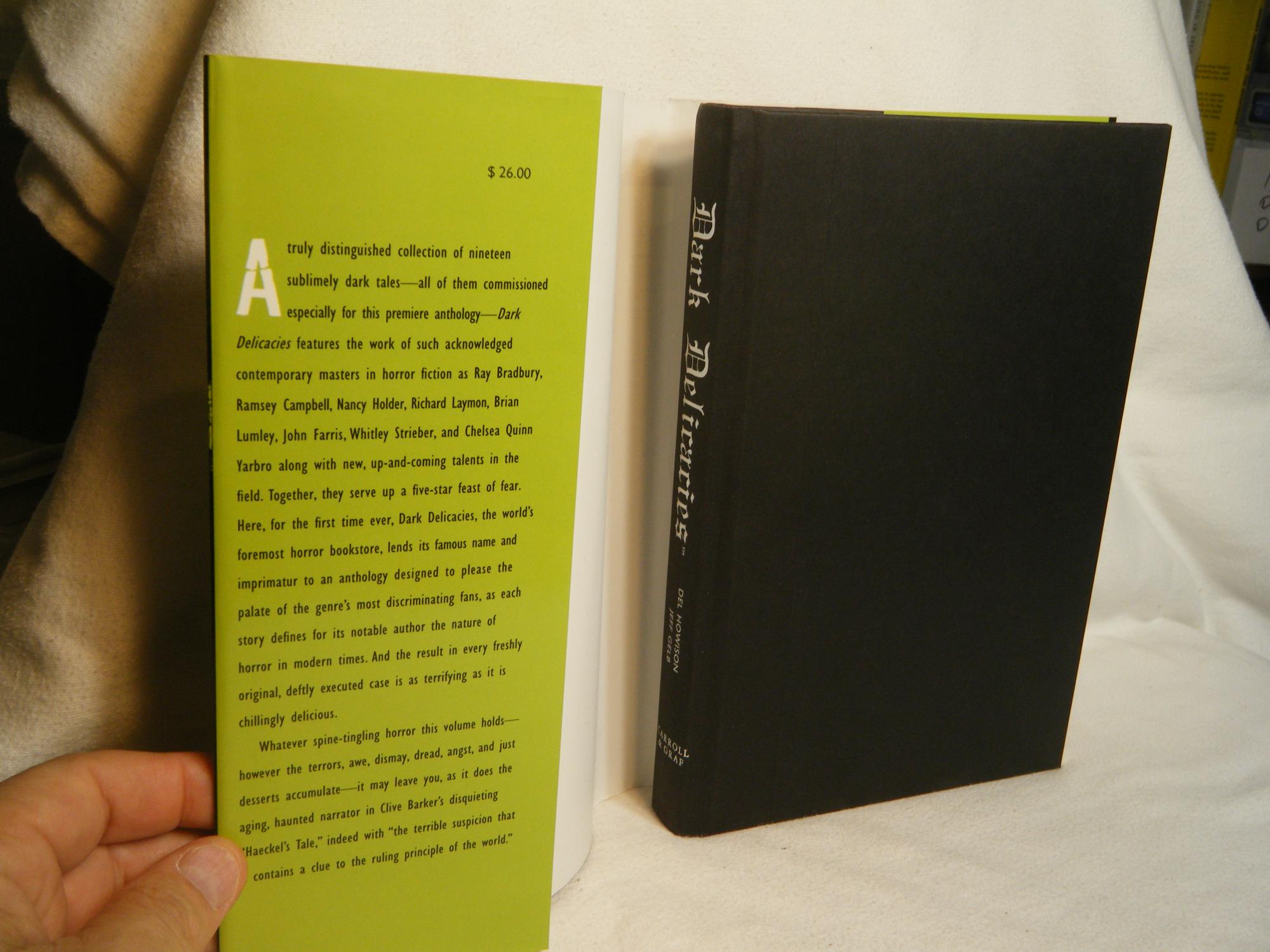 Dark Delicacies Original Tales of Terror and the Macabre by the World's ...