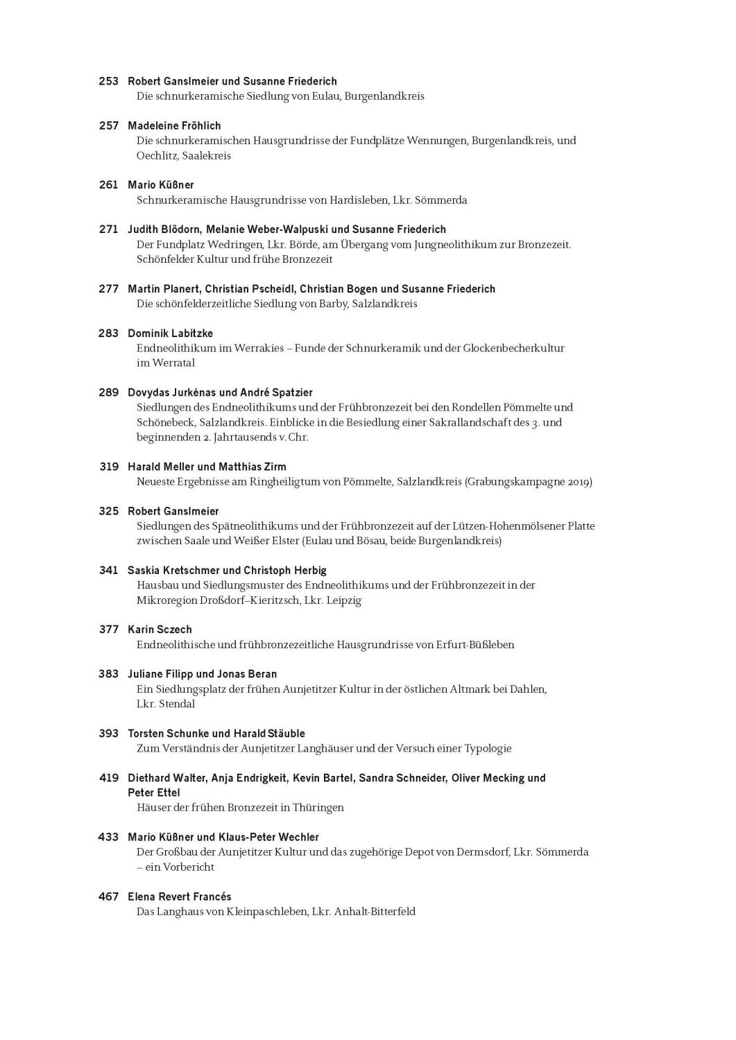 Siedlungsarchäologie des Endneolithikums und der frühen Bronzezeit - Bd ...