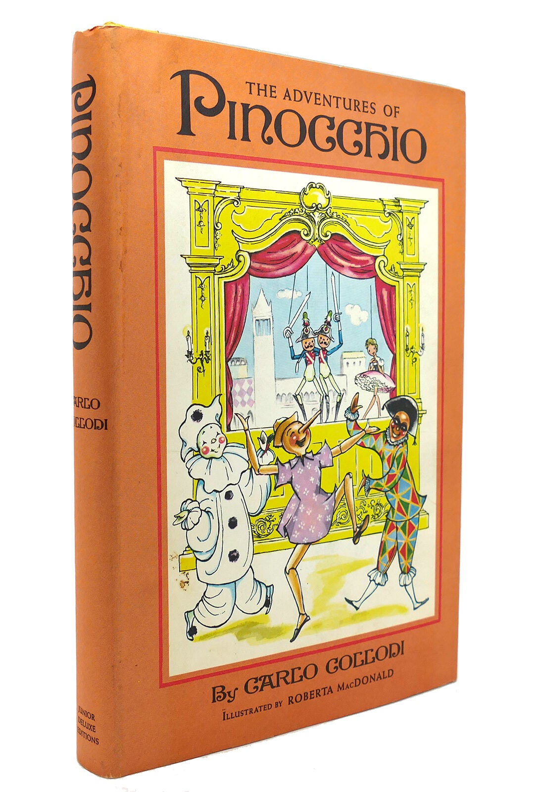 THE ADVENTURES OF PINOCCHIO by Carlo Collodi: Hardcover (1955) Book ...