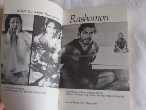 Rashomon- a film by Akira Kurosawa by Donald Richie: Very Good Soft ...