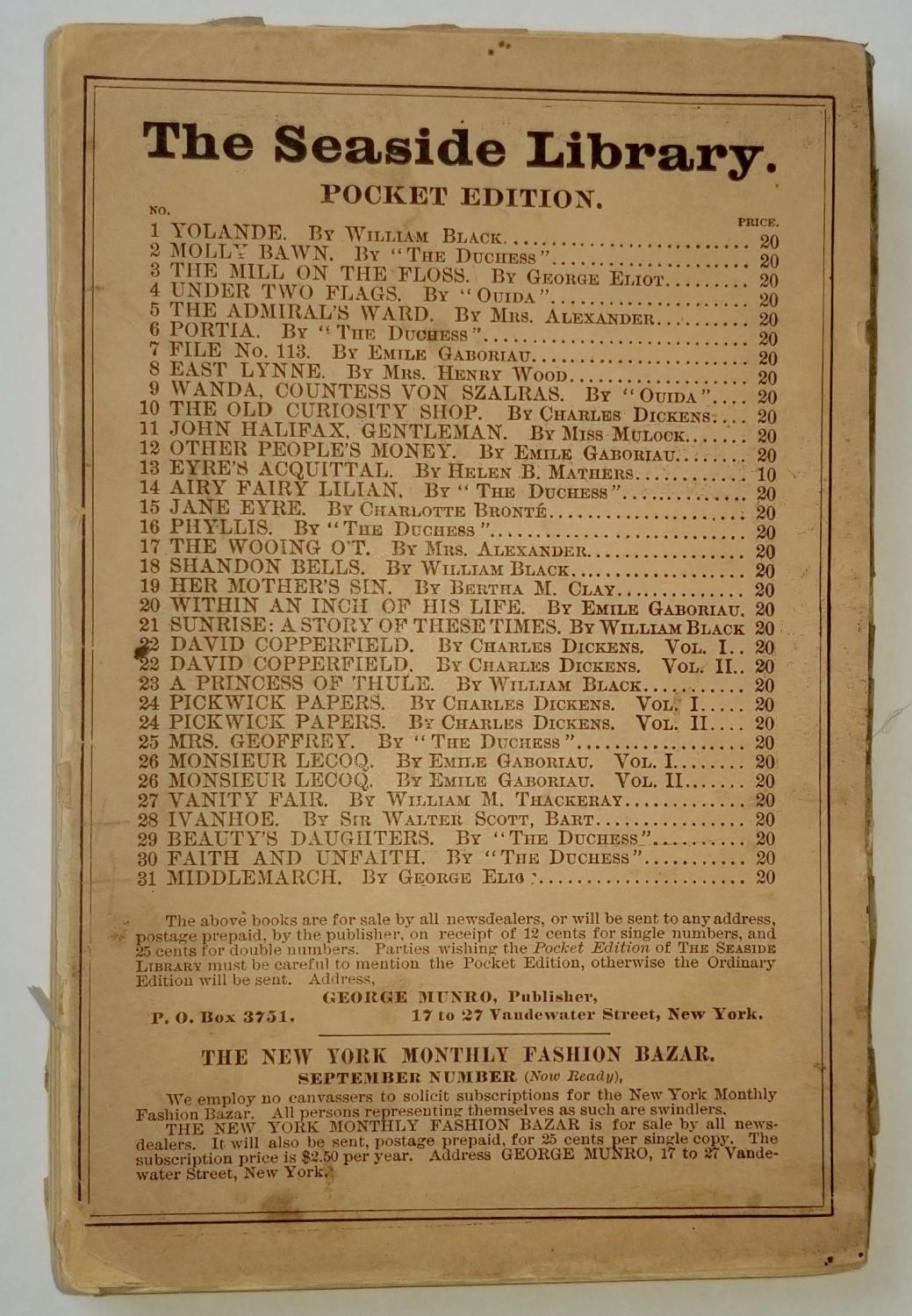 The Witch's Head - Seaside Library Pocket edition #432 by H. Rider ...
