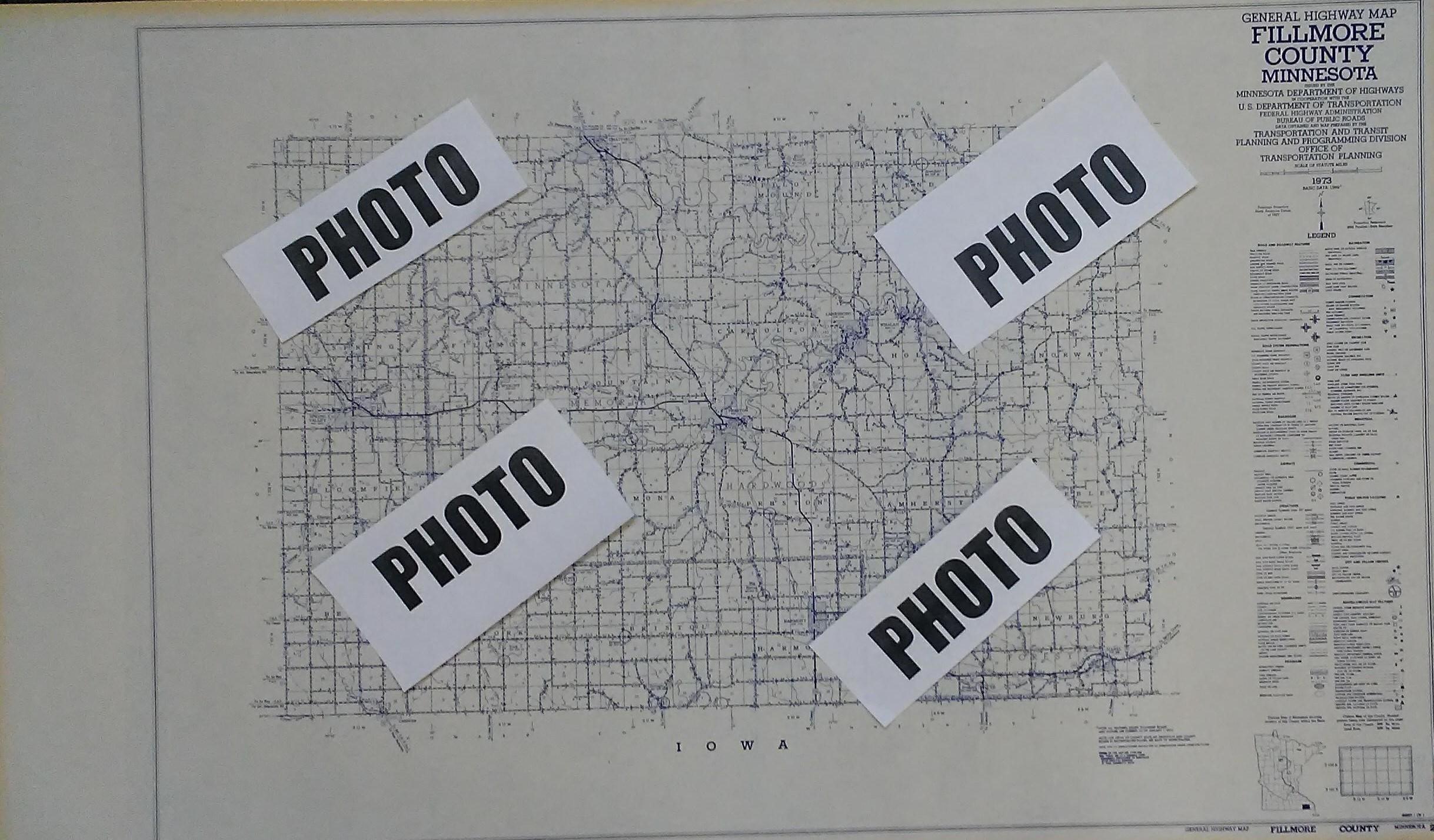 General Highway Map, Fillmore County, Minnesota by Minnesota Dept. of ...