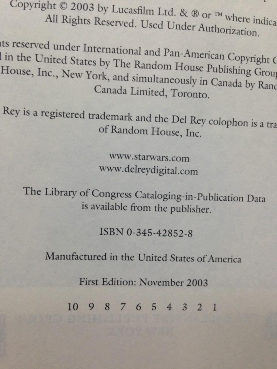 Star Wars: The New Jedi Order - The Unifying Force by Luceno, James: NF ...