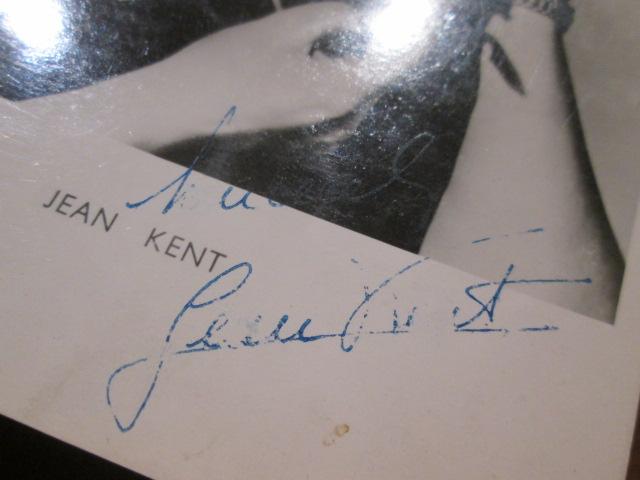 Original Autograph Jean Kent (british actress, 1921-2013) /// Autogramm ...