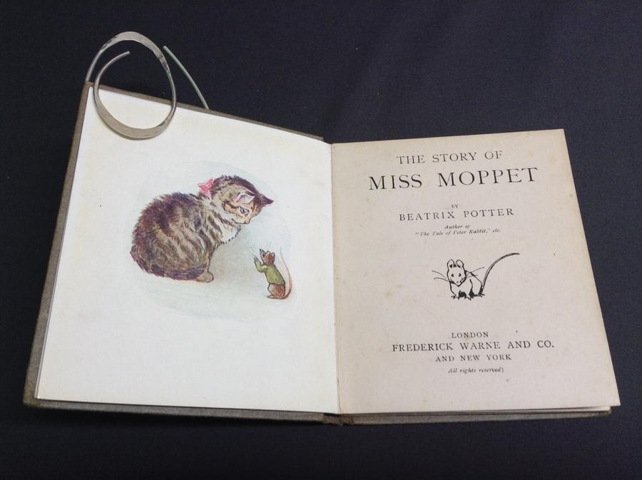 The Story of Miss Moppet by Potter, Beatrix | Chaucer Bookshop ABA ILAB