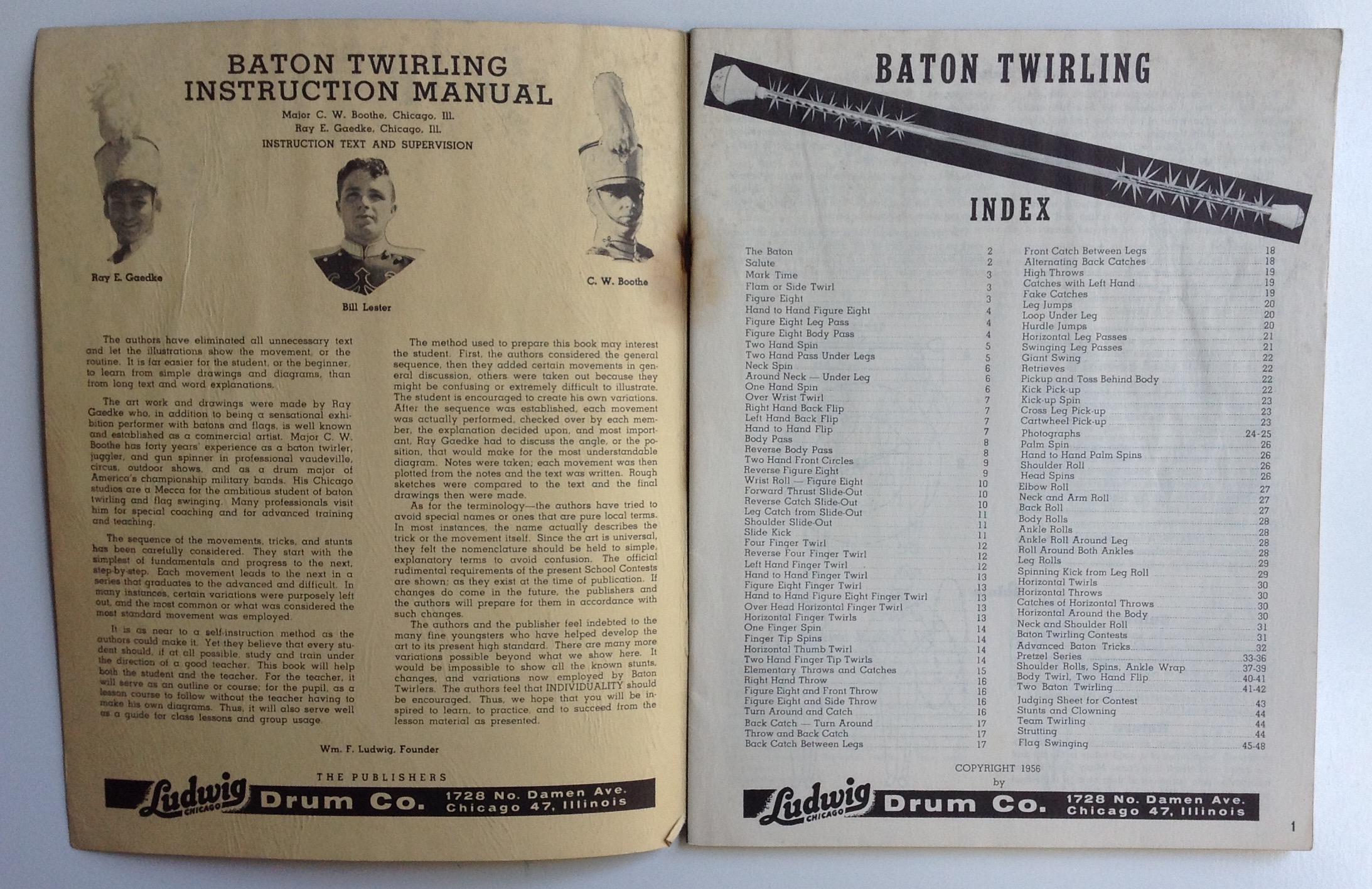 WFL Baton Twirling de C. W. Boothe, Ray E. Gaedke, Bill Lester: Good ...