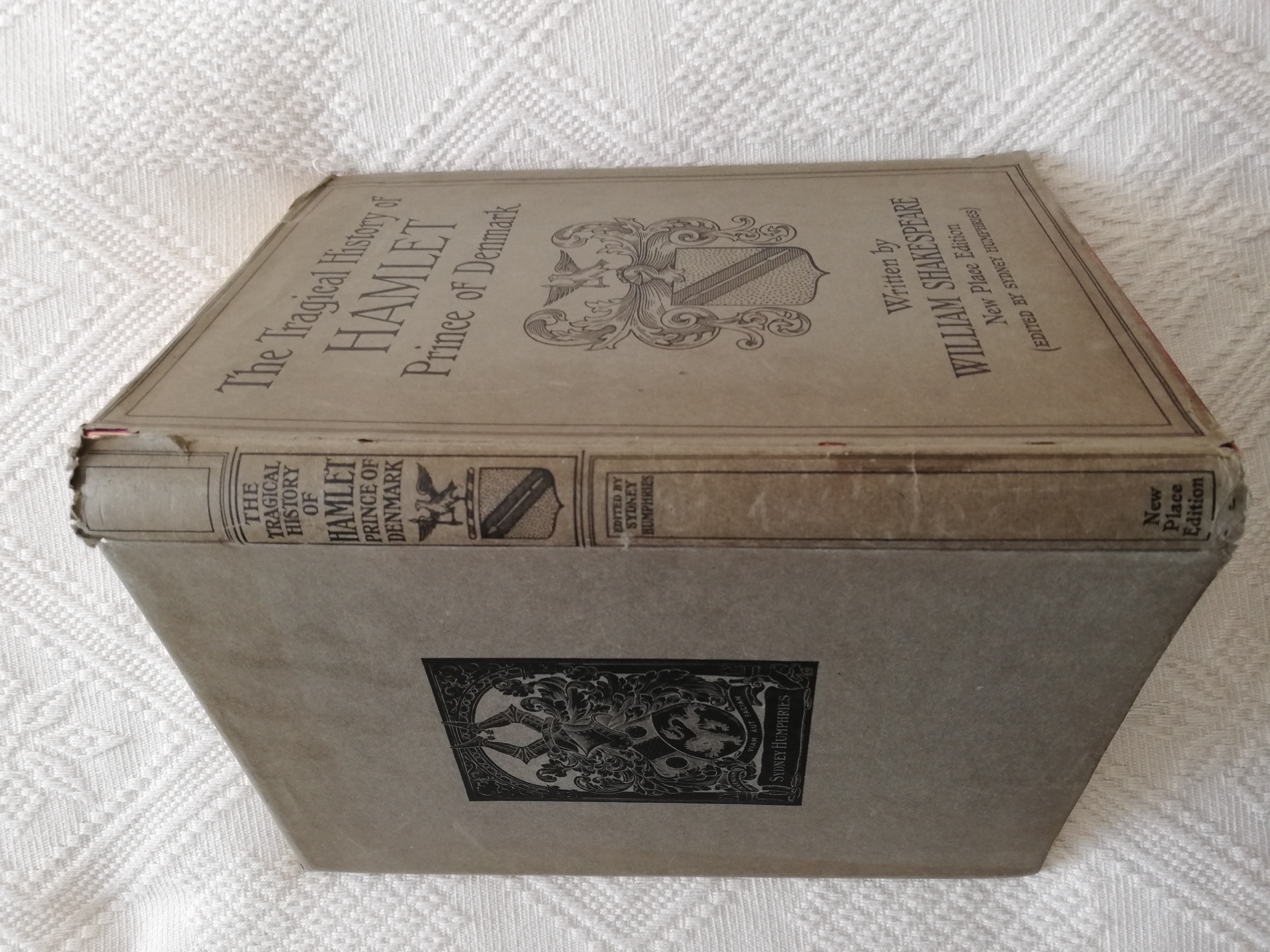 The Tragical History of Hamlet, Prince of Denmark, New Place Edition ...