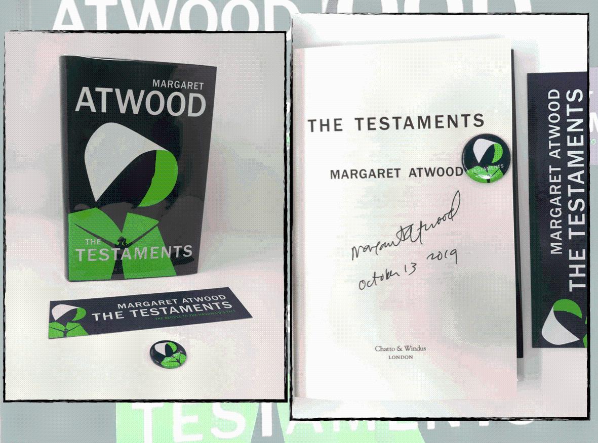 The Testaments: The Sequel to The Handmaid's Tale - SIGNED and Event ...