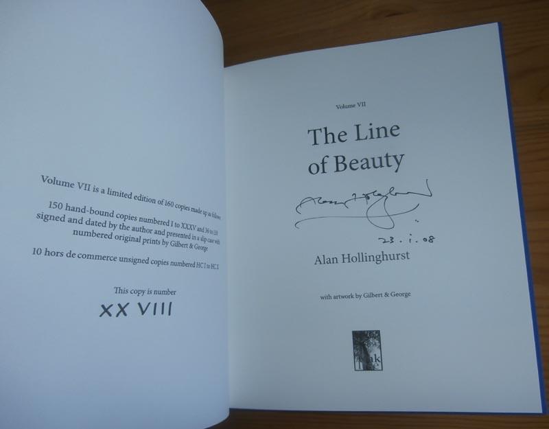 The Line of Beauty by Hollinghurst, Alan ( Gilbert & George ): New ...