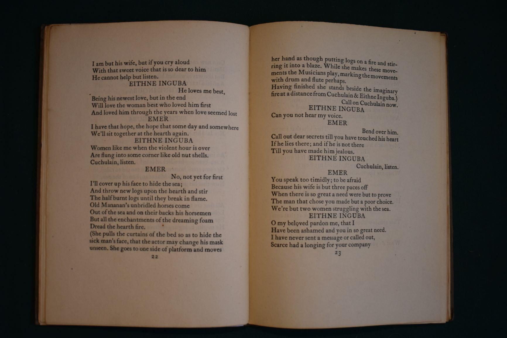 Two Plays for Dancers. by (Cuala Press) Yeats (William Butler): Very ...