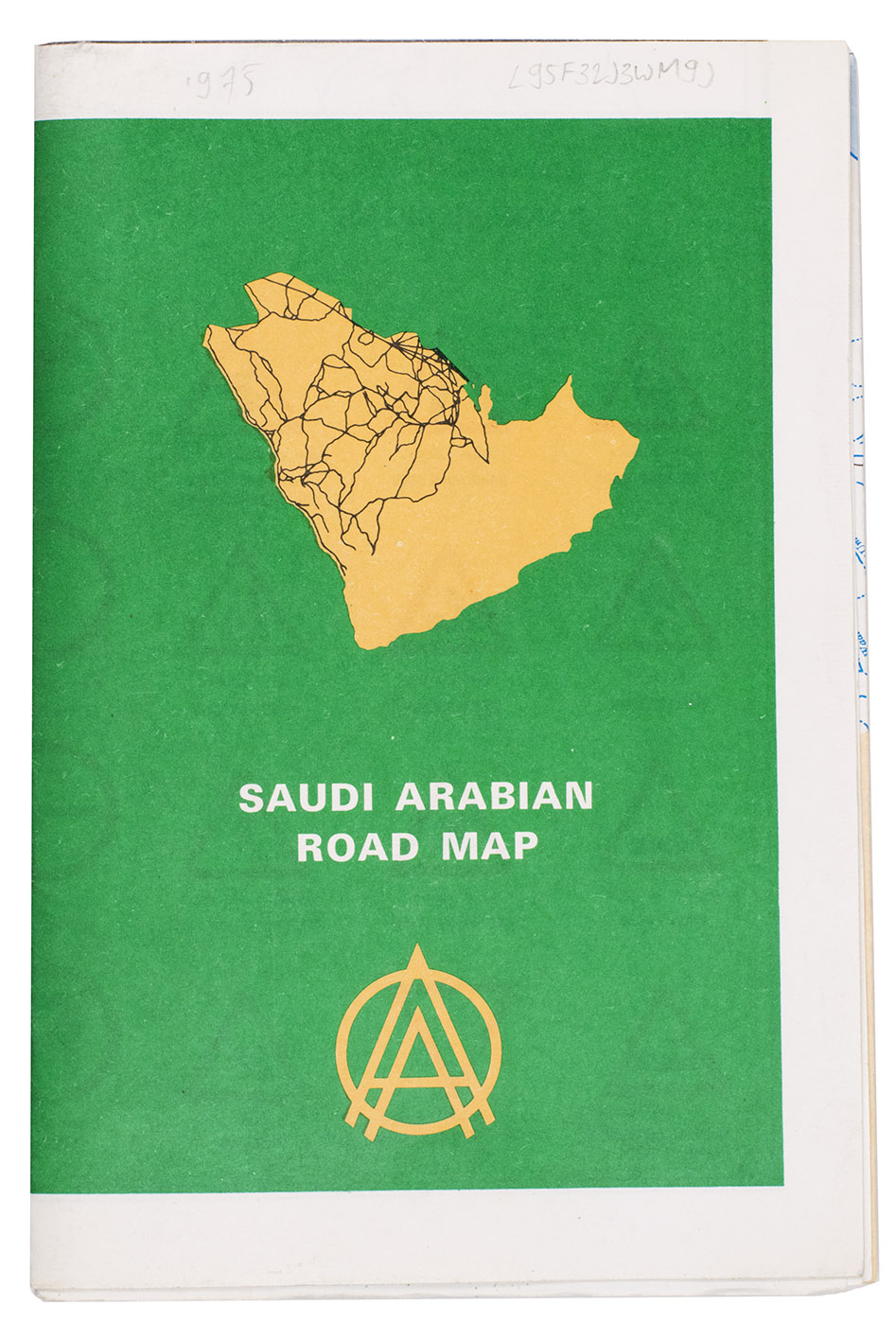 Saudi Arabian road map. von ARAMCO.: (1975) | Antiquariaat FORUM BV
