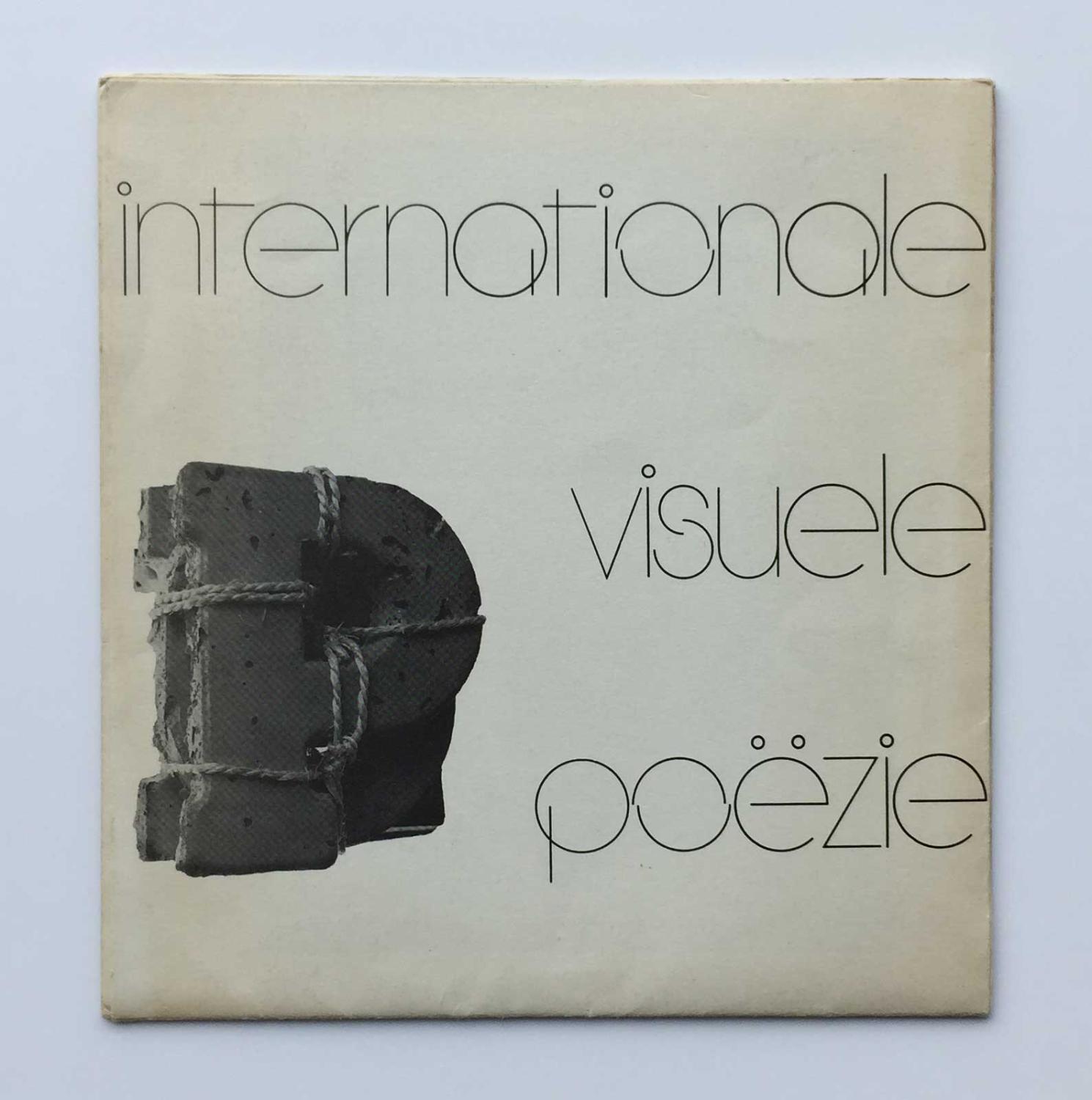 Internationale Visuelle Poëzie by Jiri Valoch, Konrad Balder ...