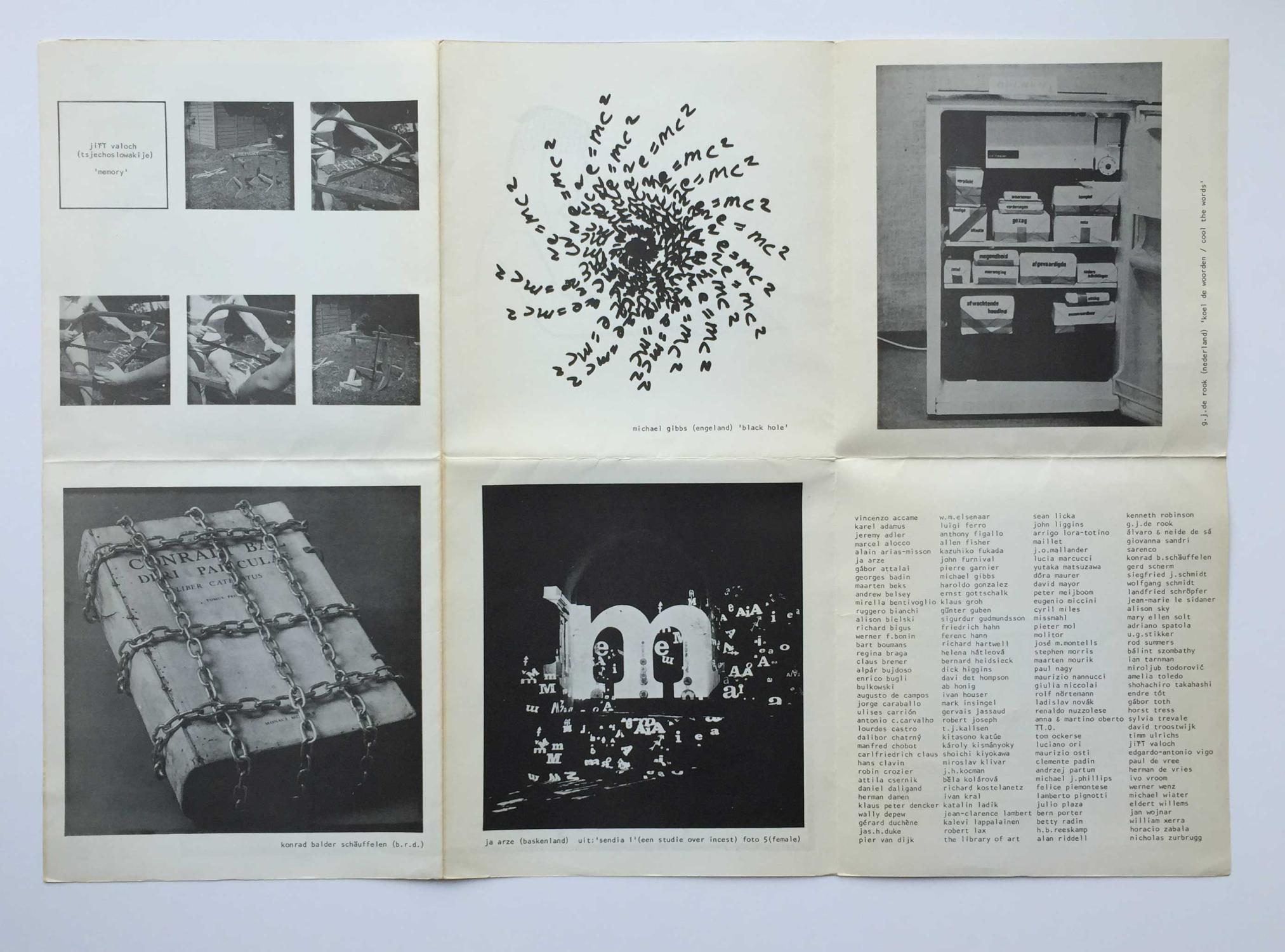 Internationale Visuelle Poëzie by Jiri Valoch, Konrad Balder ...