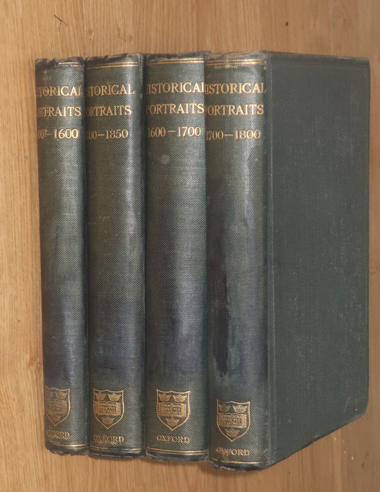 Historical Portraits 1400-1850 [4 Volumes] by The Lives by C. R. L ...