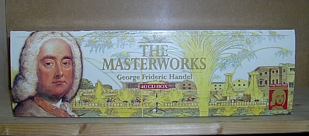 The Masterworks (Meisterwerke) - 40 CD Box. by Händel, Georg Friedrich ...
