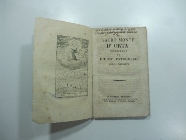 Il Sacro Monte d'Orta insegnato da Didimo Patriofilo. Terza edizione ...