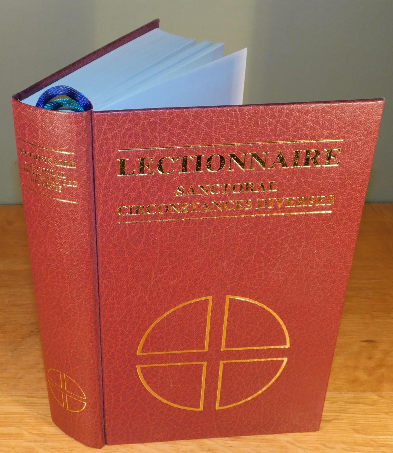 LECTIONNAIRE SANCTORAL, CIRCONSTANCE DIVERSES (La célébration des ...