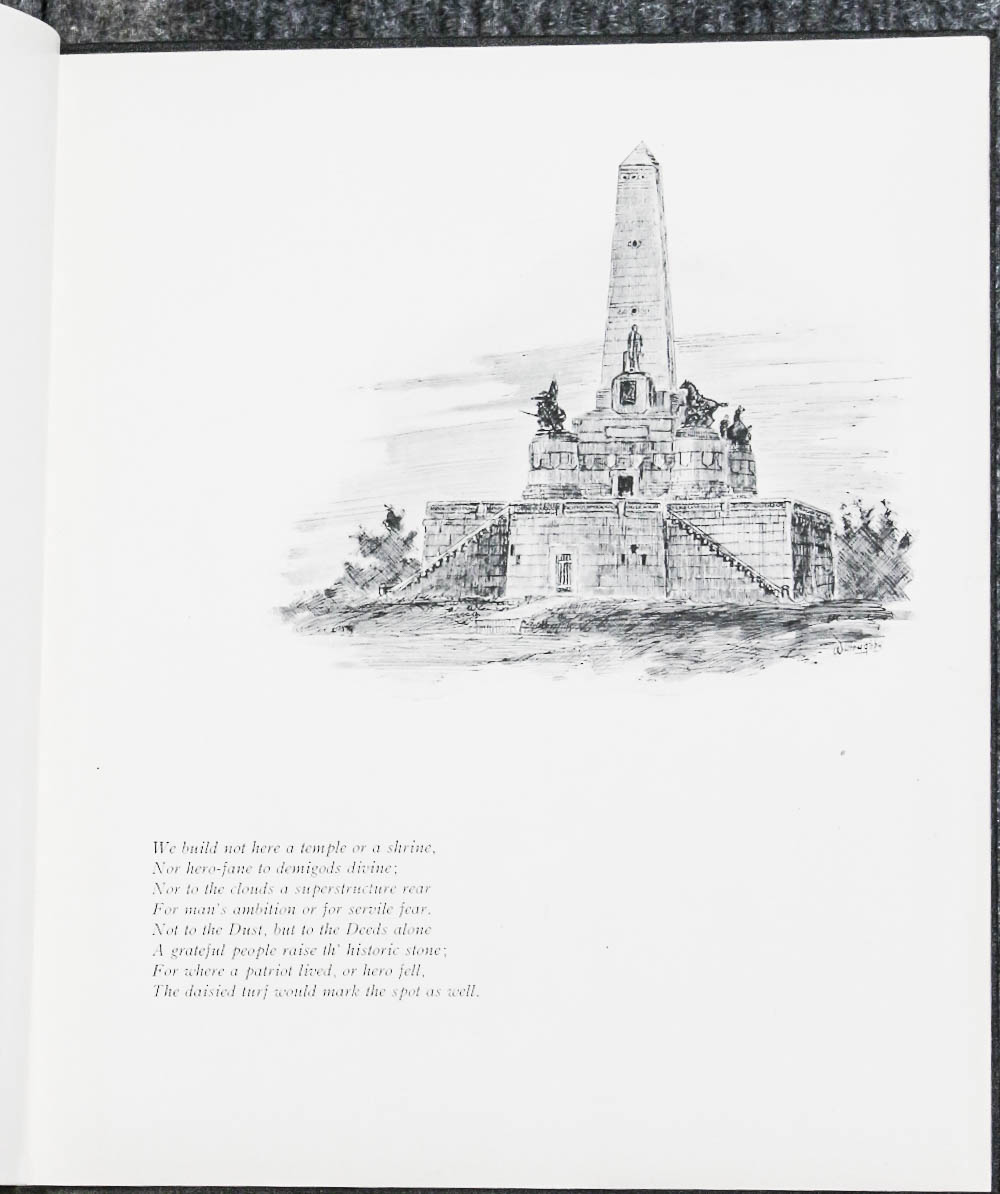 { Lincolniana} Lincoln Monument Dedication Poem [illudtrated With ...