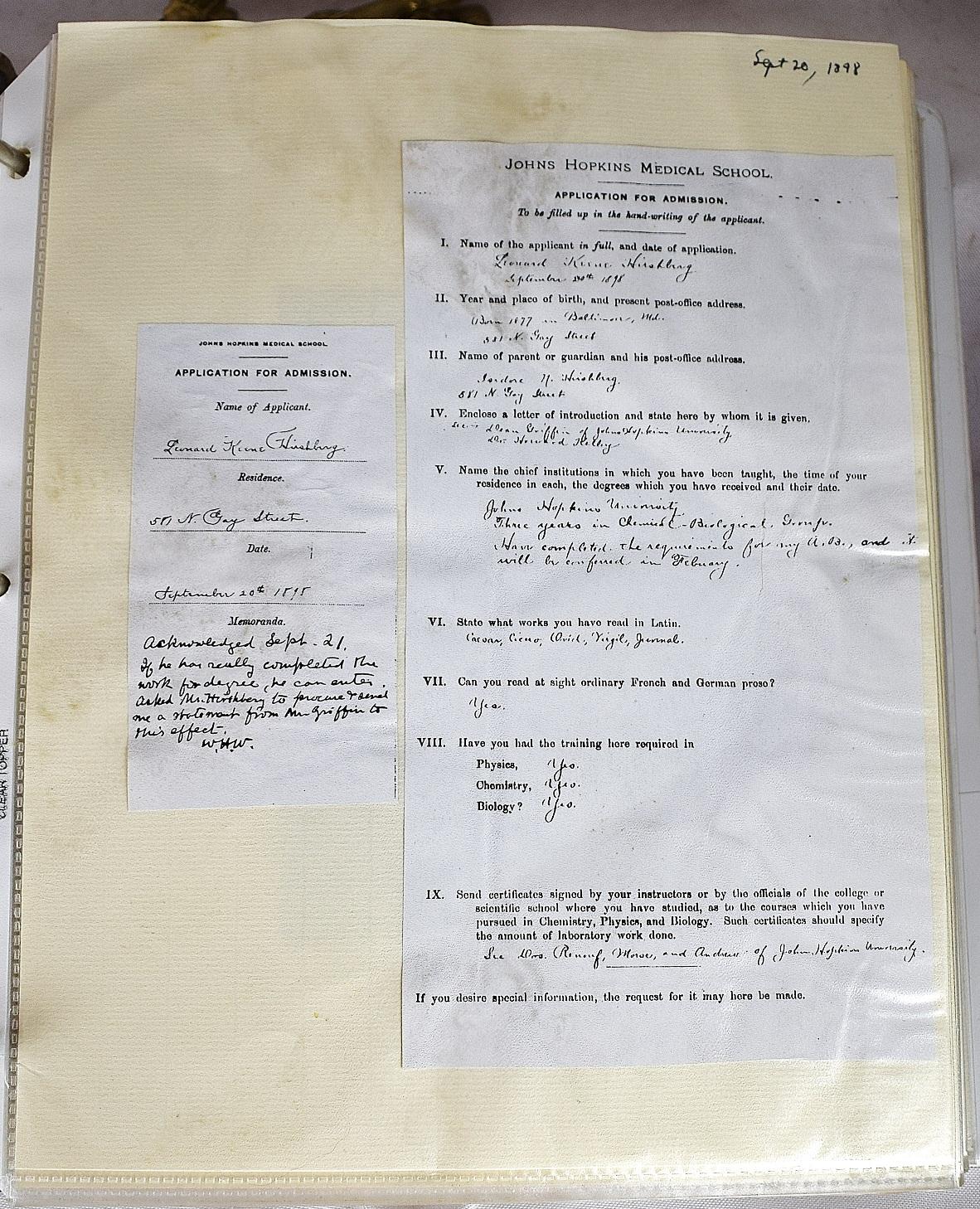 Leonard Keene Hirshberg: Anataomy of a Quack (4 binders filled with ...