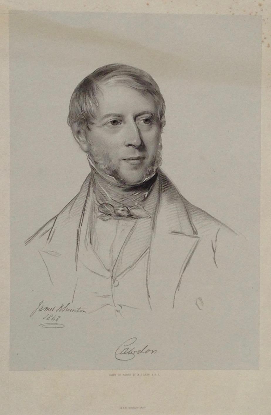 Engraved portrait of 1st Earl Cawdor after James Rannie Swinton [1816 ...