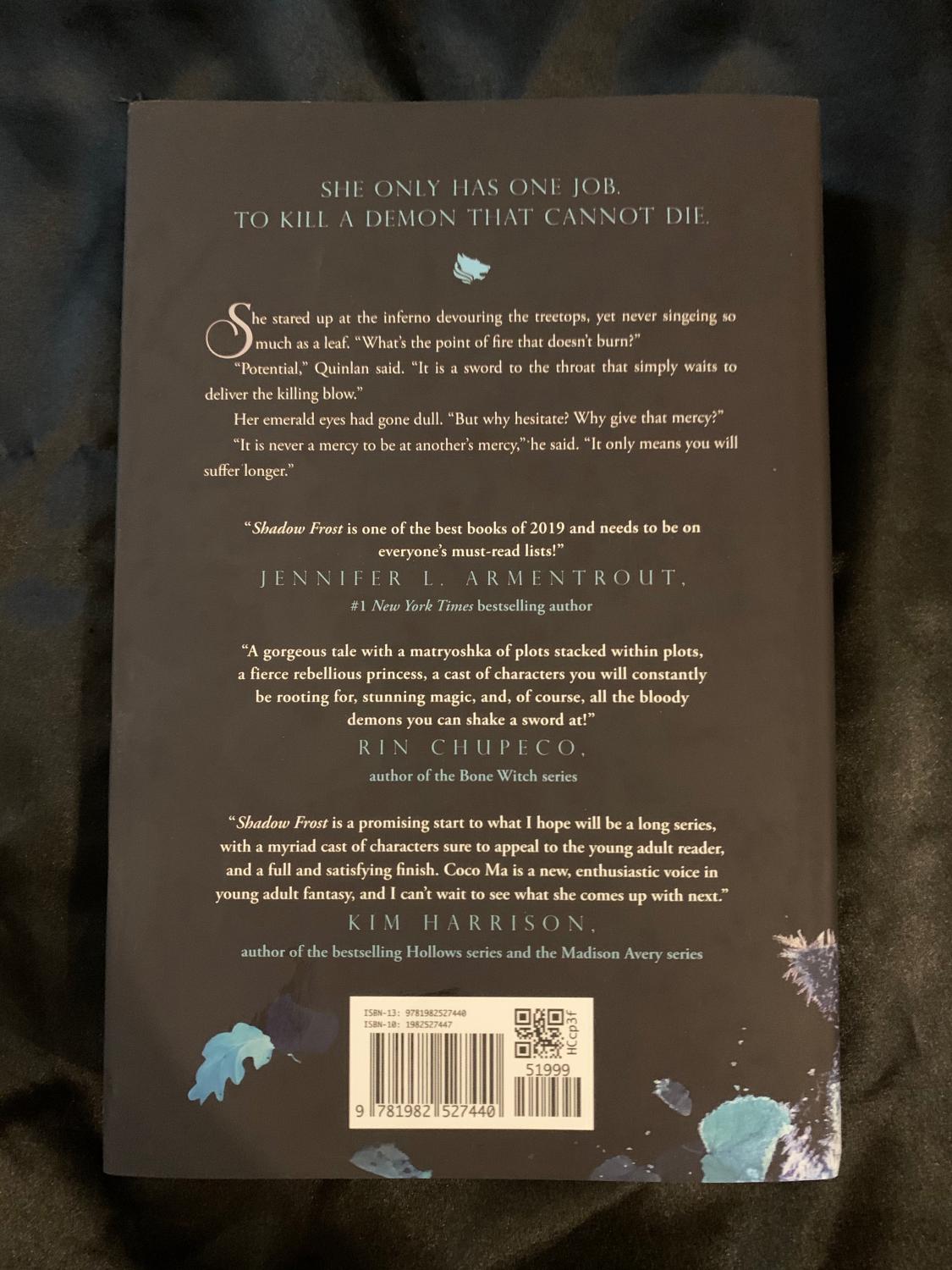 Shadow Frost (Shadow Frost Trilogy Book 1) by Coco Ma: Very Good ...