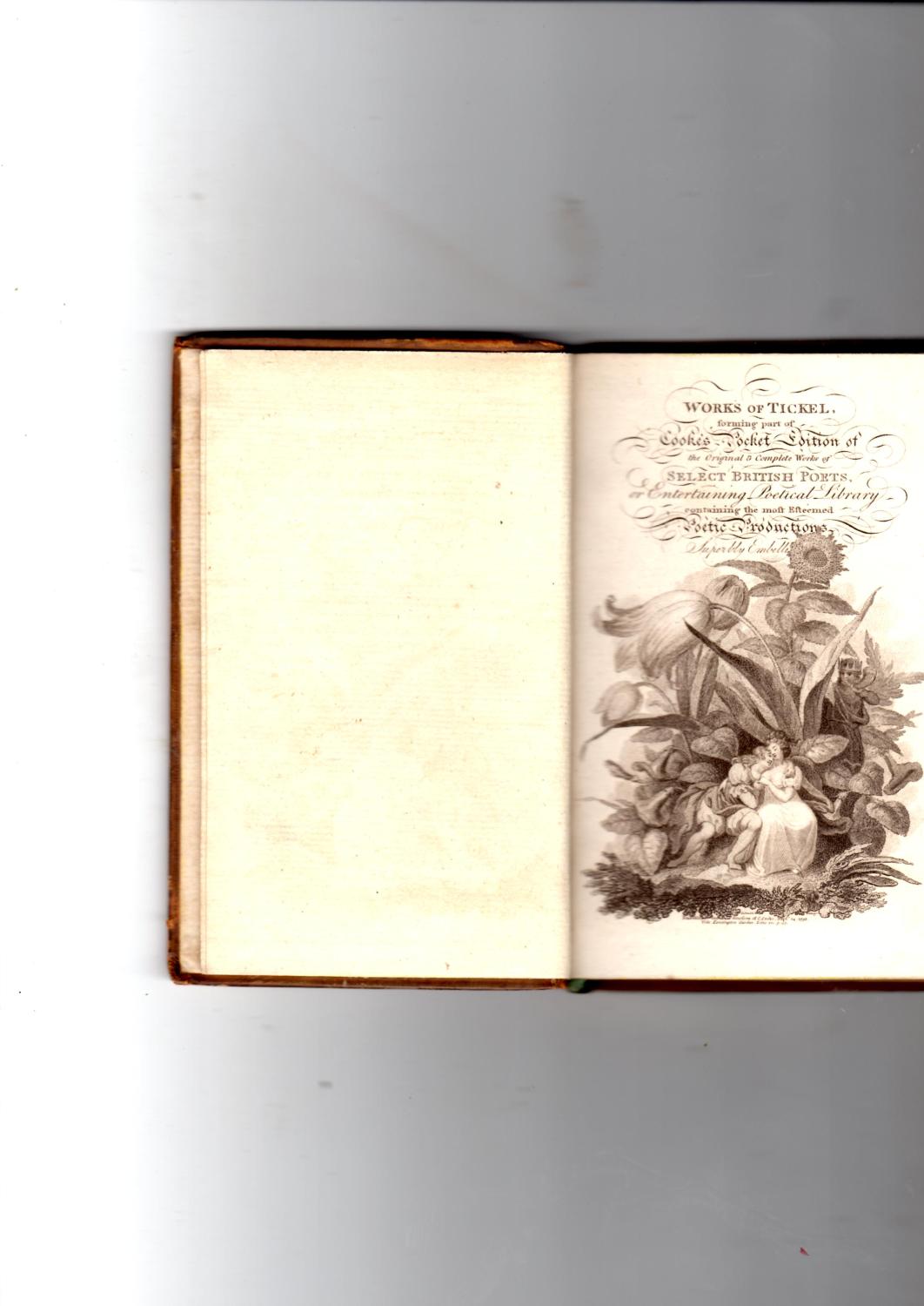 The poetical works of Thomas Tickell with the life of the author. Cooke ...
