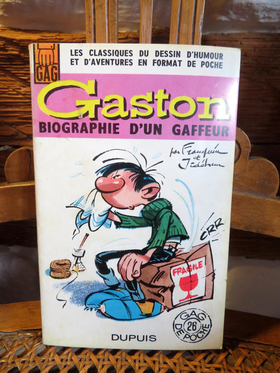 Gaston Lagaffe - biographie d'un gaffeur. Gag de Poche No. 26 by ... Gaston Lagaffe - biographie d'un gaffeur. Gag de Poche No. 26 by ...