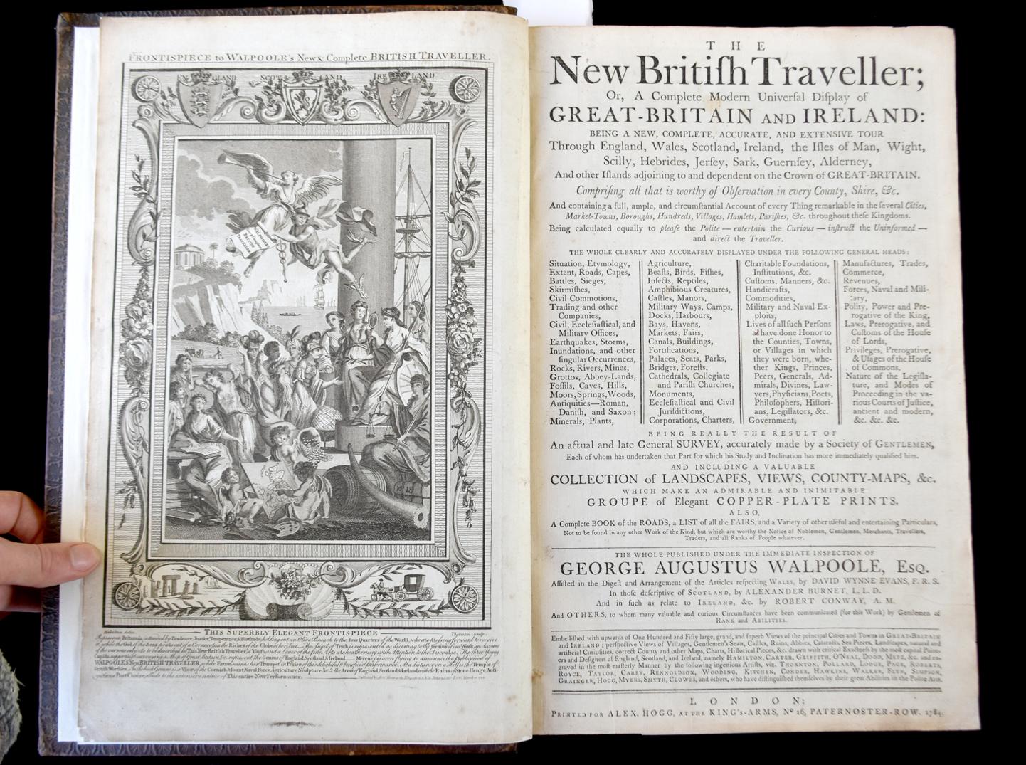 The New British Traveller; Or, A Complete Modern Universal Display of ...